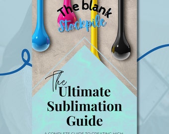 Sublimation Ebook Guide - Etsy