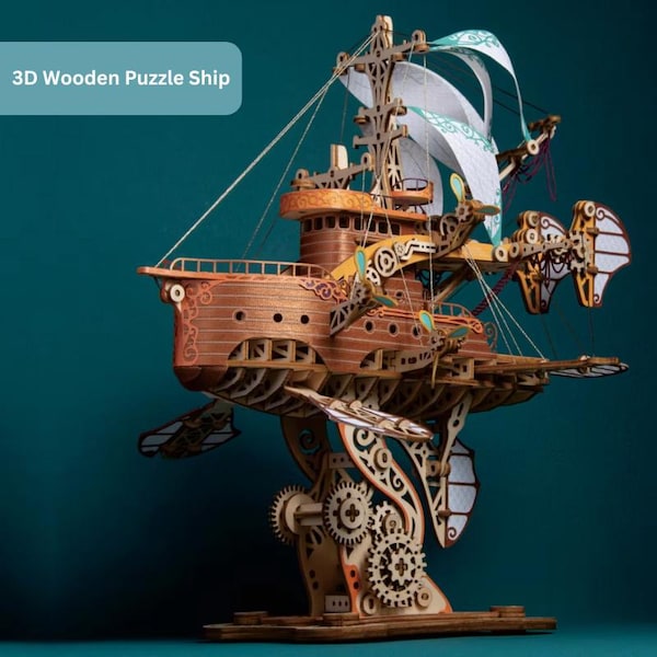 3d Ship Puzzles - Etsy