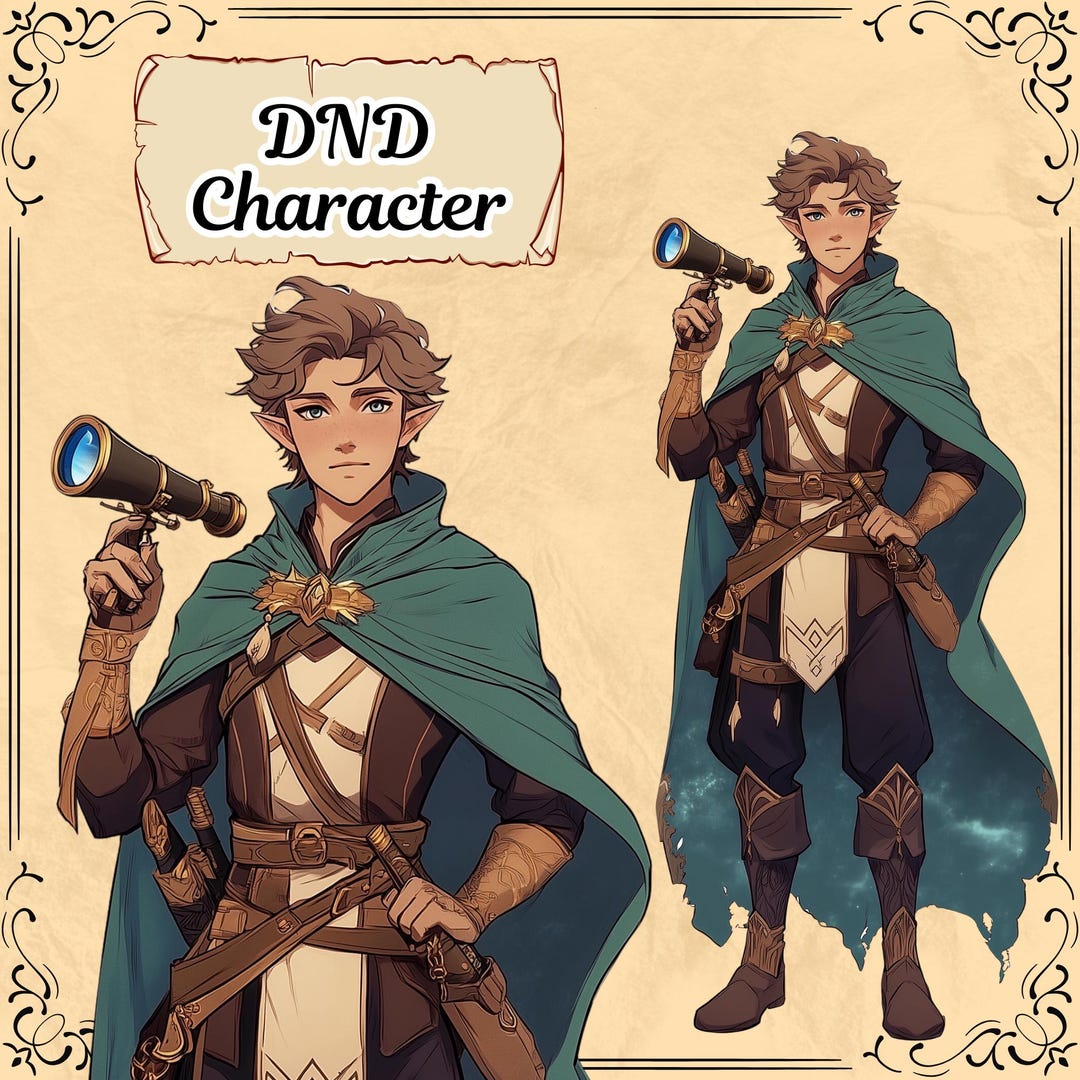 Dnd Character Reference Sheet, CUSTOM DND Character, Fantasy Character ...