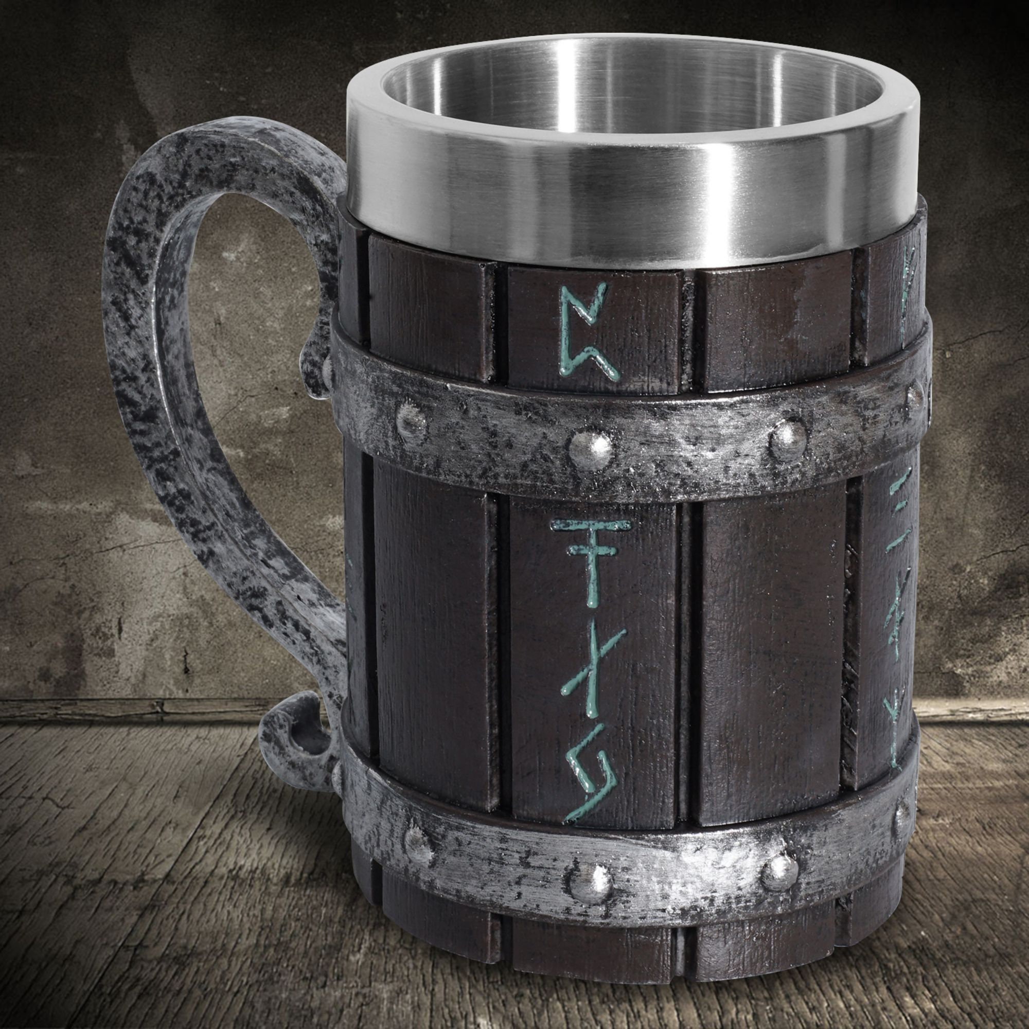 Viking Mug Runes Stainless Steel 600ml Nordic Mythology Celtic - Etsy