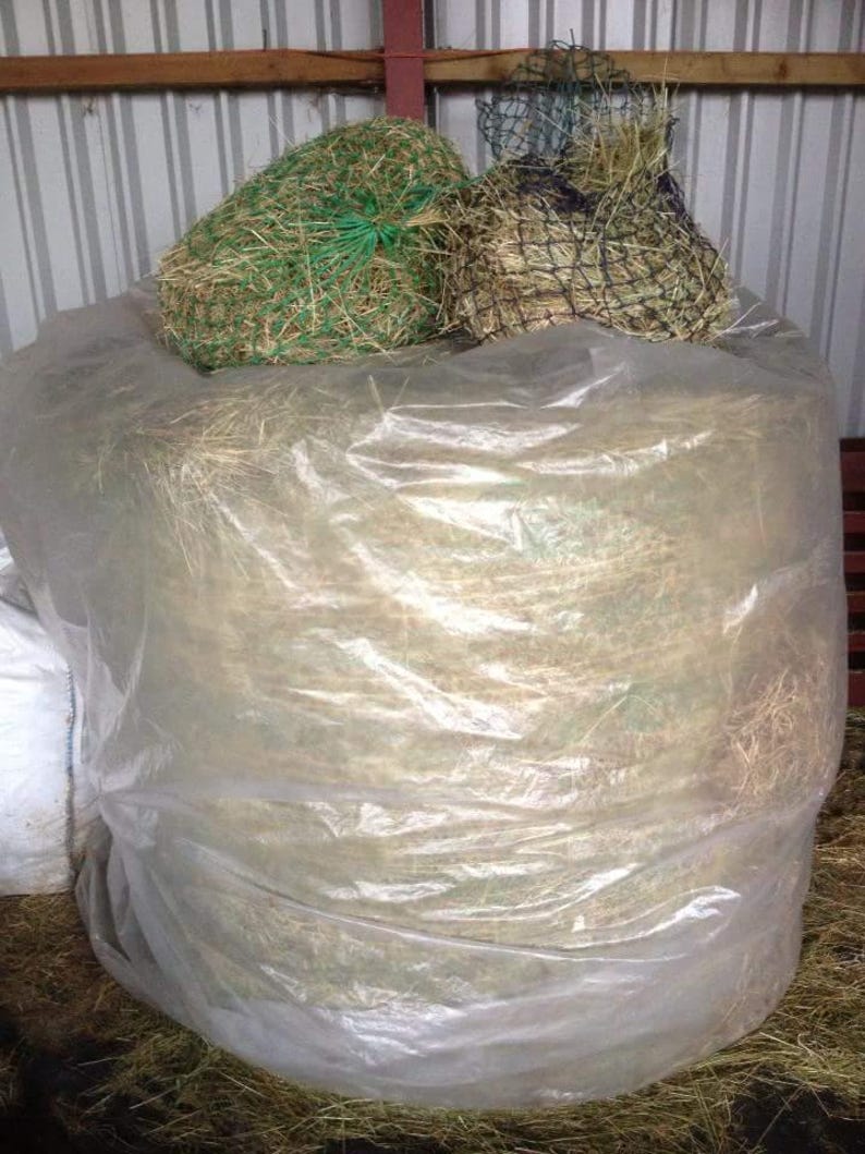 Recycled Plastic Waterproof Horse Hay Bale Cover 5FT Extra Large Extra ...