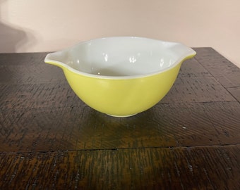 Yellow Pyrex Bowl | Etsy