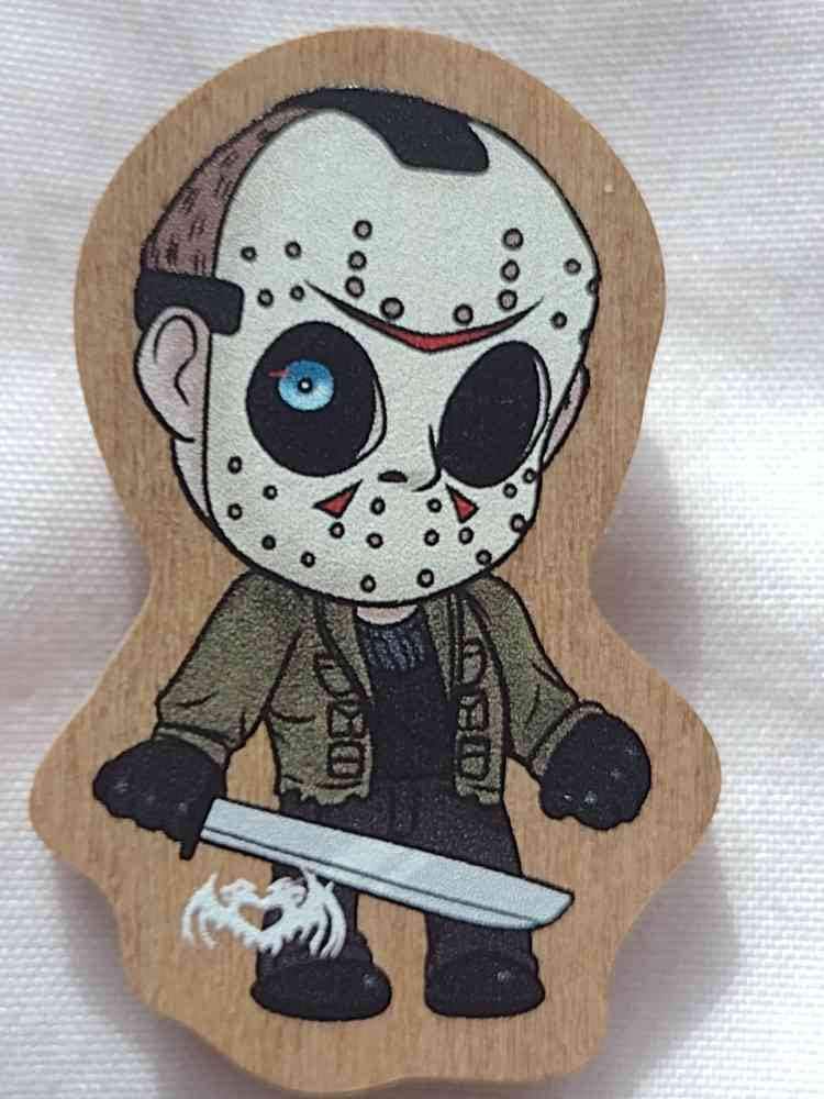 CUTIE KILLERS Chibi Slasher Wooden Pins - Etsy