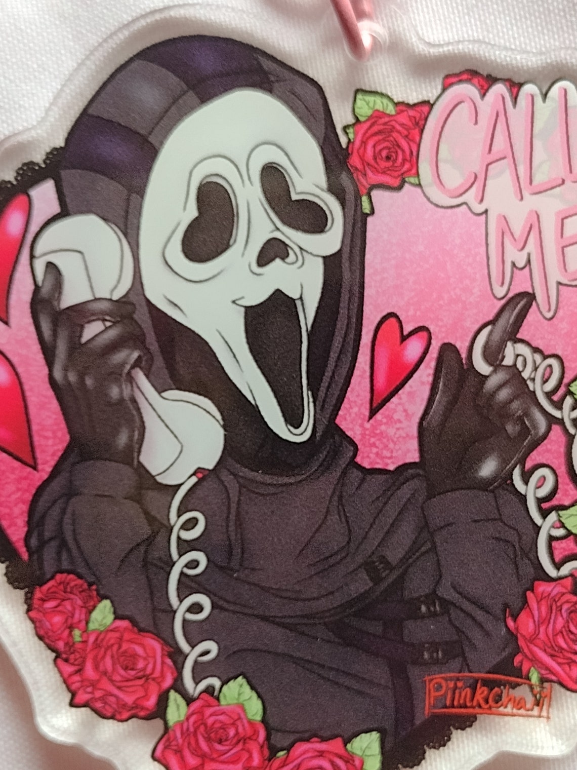 CALL ME 3 Ghostface Acrylic Charm - Etsy
