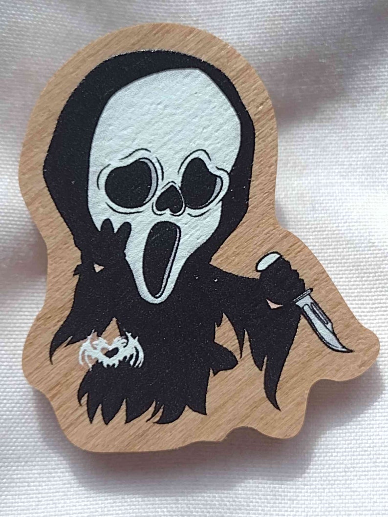 CUTIE KILLERS Chibi Slasher Wooden Pins - Etsy