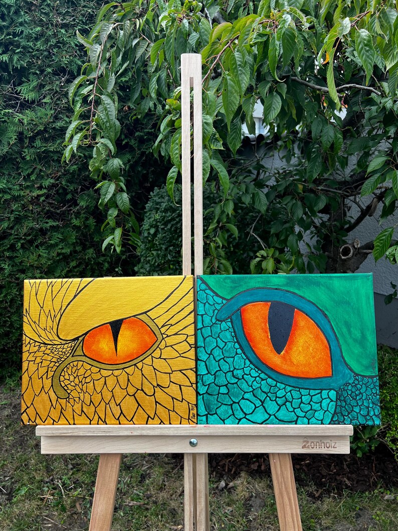 Acrylic Painting DRAGON EYES Dragon Eye Eragon Book Covers Martin ...