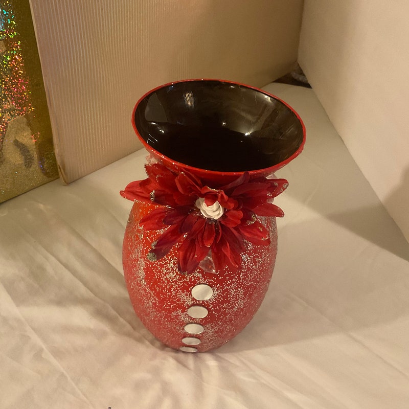 Christmas Vase - Etsy