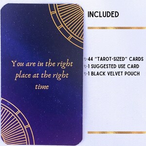 The Intuition Oracle Deck | 44-card Oracle Cards | Purple and Gold Deck ...