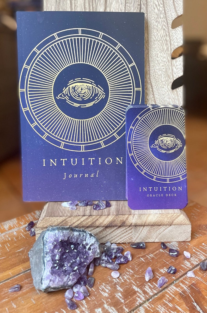 The Intuition Oracle Deck 44-card Oracle Cards Purple and - Etsy
