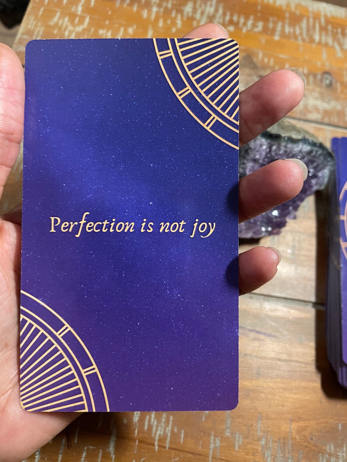 The Intuition Oracle Deck 44-card Oracle Cards Purple and - Etsy