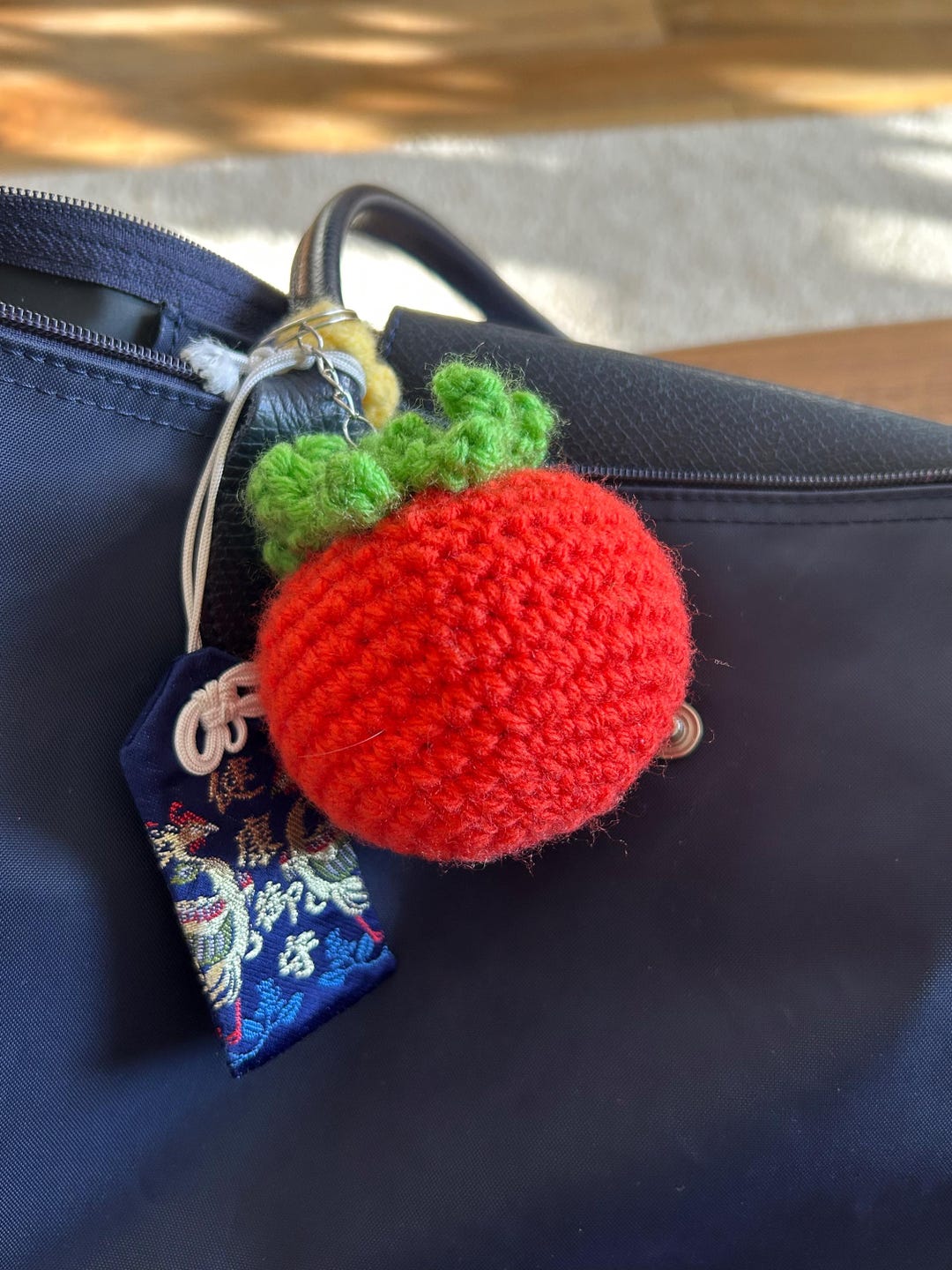 Handmade Tomato Keychain | Crochet Amigurumi | Cute Gift for Tomato ...