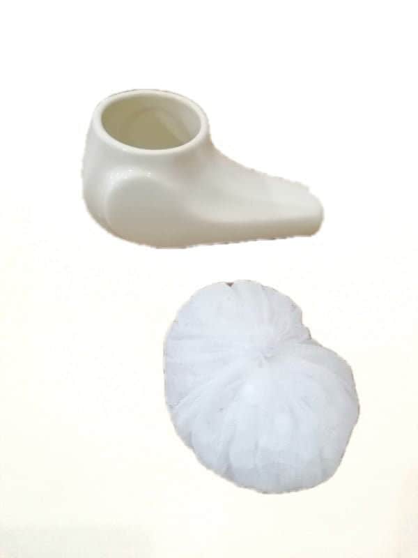 Salt Pipe Inhaler With White Diamond Salt, Salt Therapy or Haloterapy ...