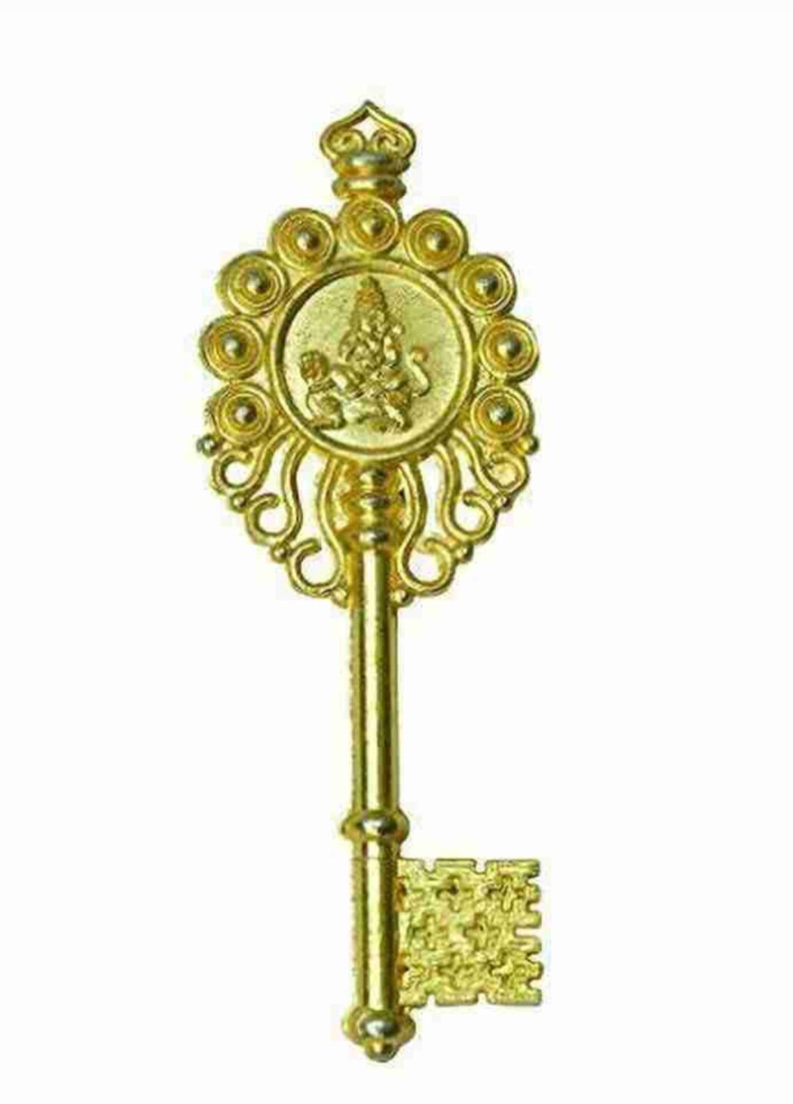 Pure Brass Vastu Fengshui Kuber Kunji Key for Money, Wealth, Success ...