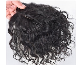 Natural Black Hair Topper - Etsy