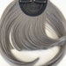 Straight Clip in Bangs for Grey Hair - Etsy