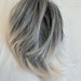 Messy Bun Hairpiece Mix Grey Hair Scrunchie Bun Hairpiece - Etsy