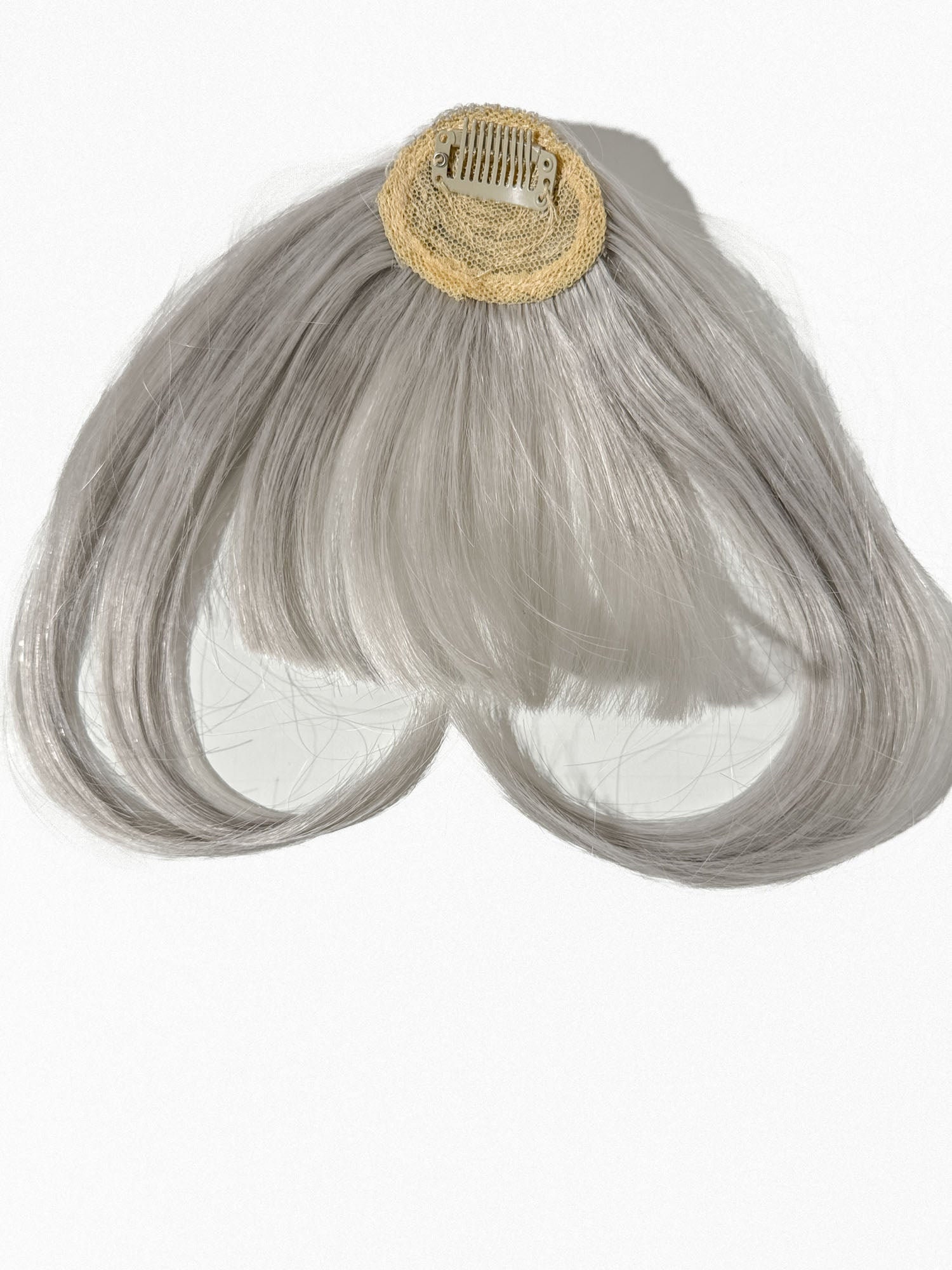 Grey Clip in Bangsgray Bangs - Etsy