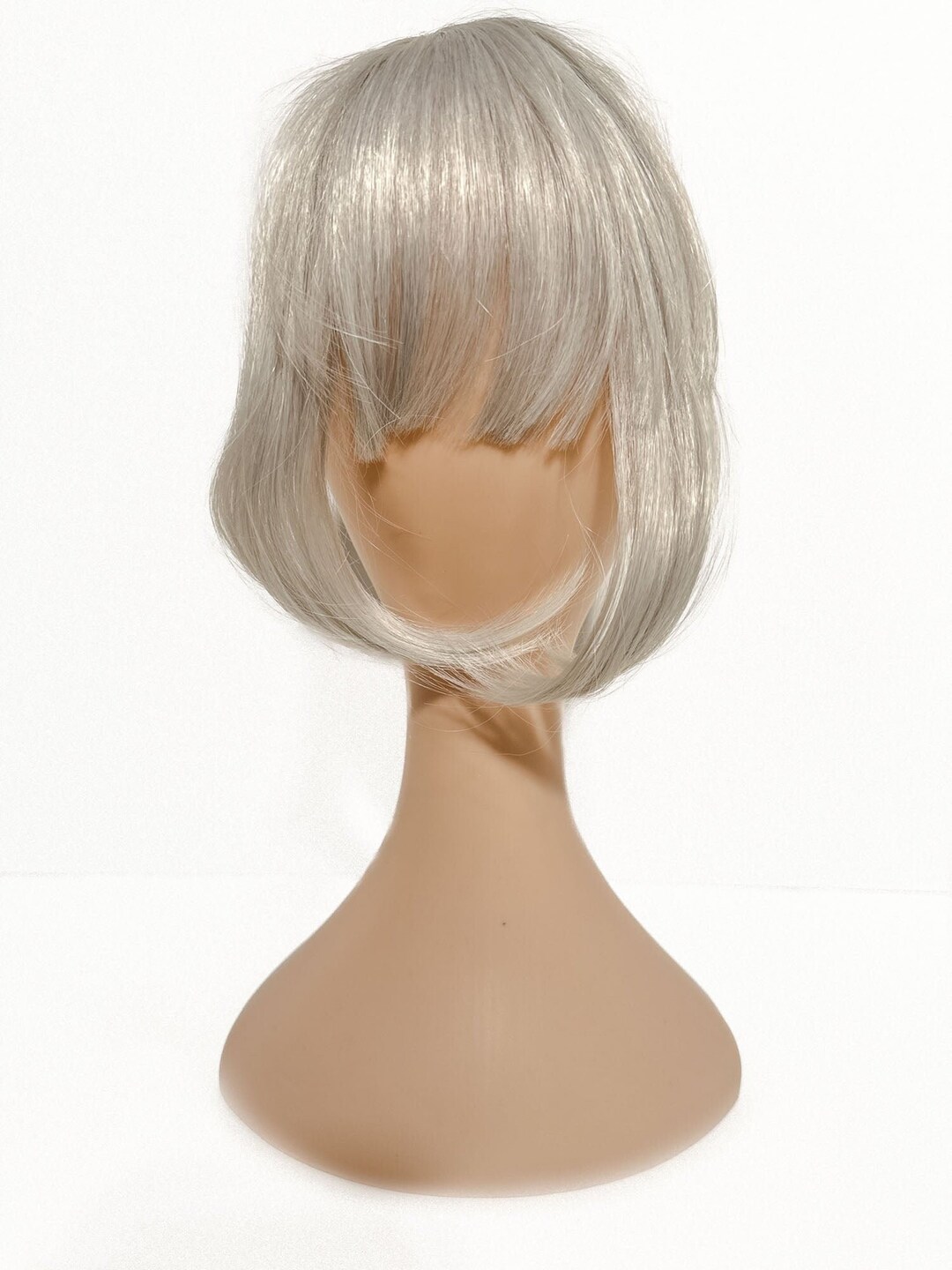 Grey Clip in Bangs|gray Bangs - Etsy