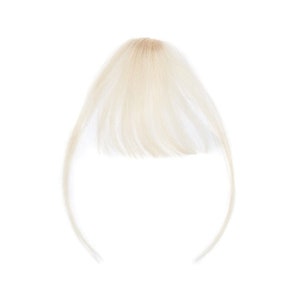 Clip in Human Hair Fringe Bang| Human Hair Bang - Etsy