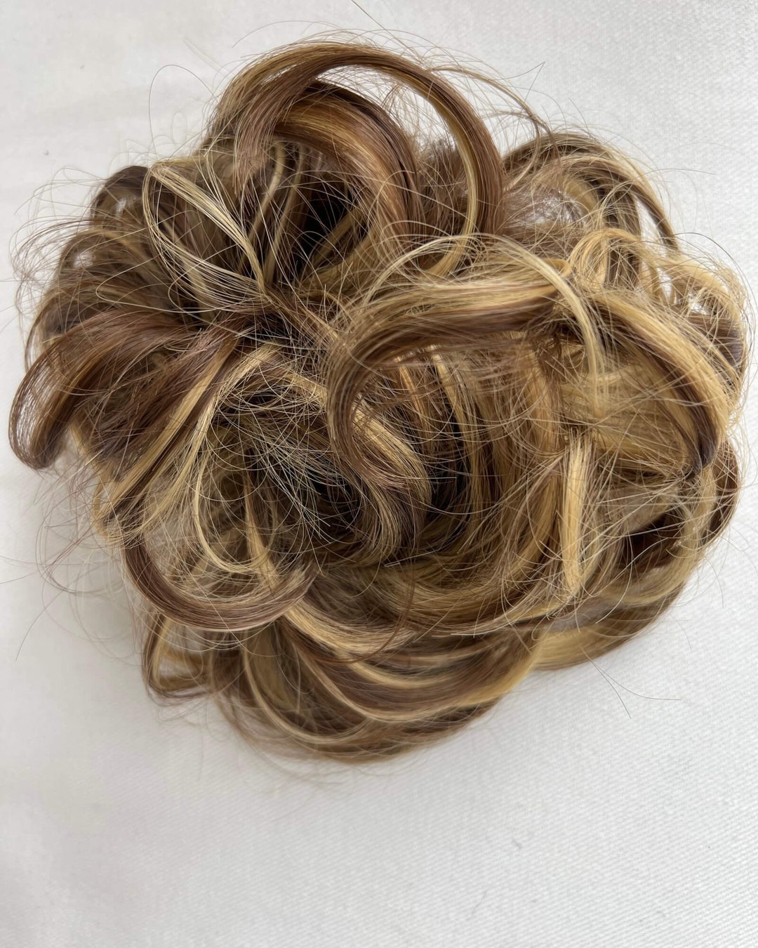 Messy Hair Bun Hairpiece Scrunchie-curly Bun Synthetic Bun Extension ...