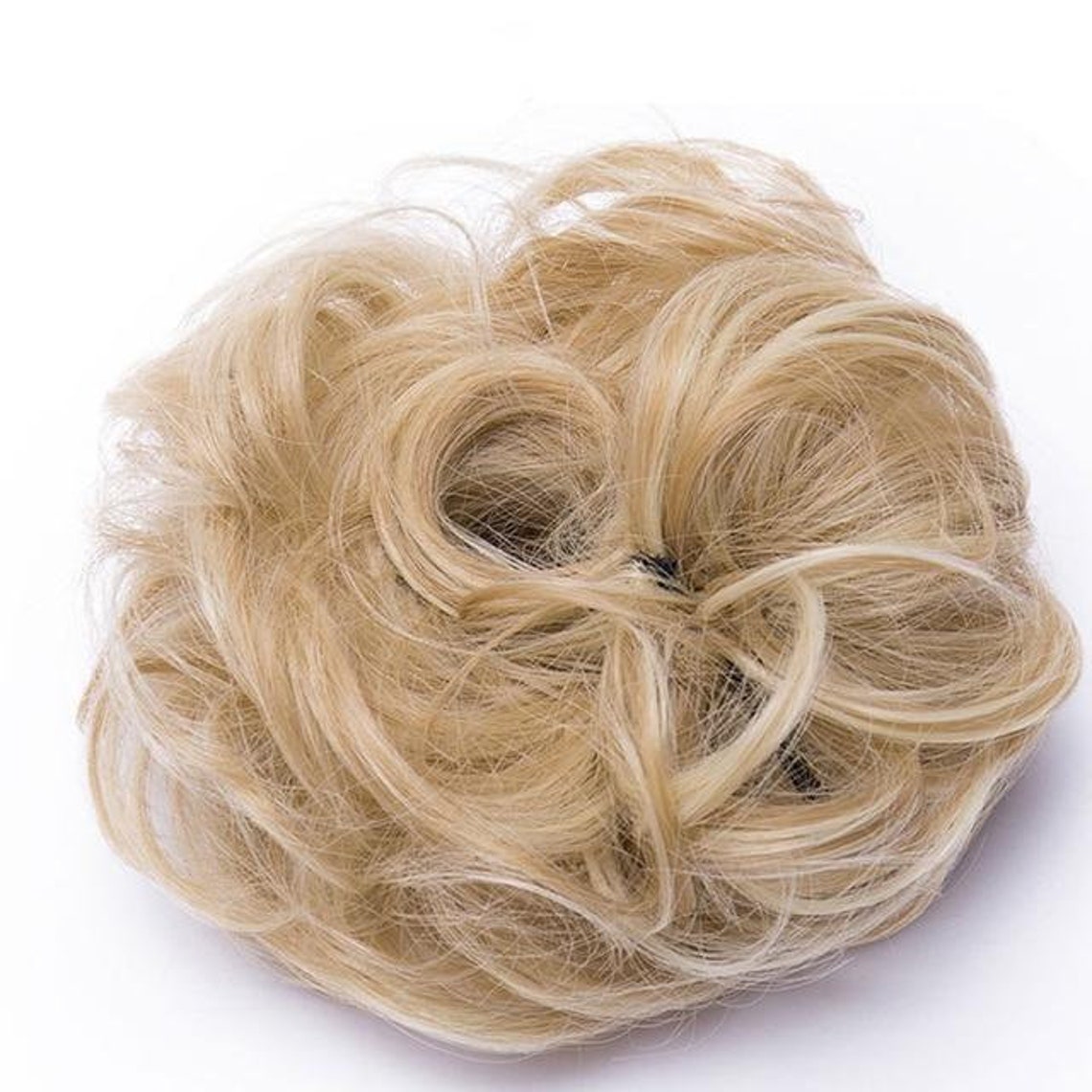 Elastic Messy Bun Hair Piece Curly Hair Scrunchie Updo Extension 35 Gm ...