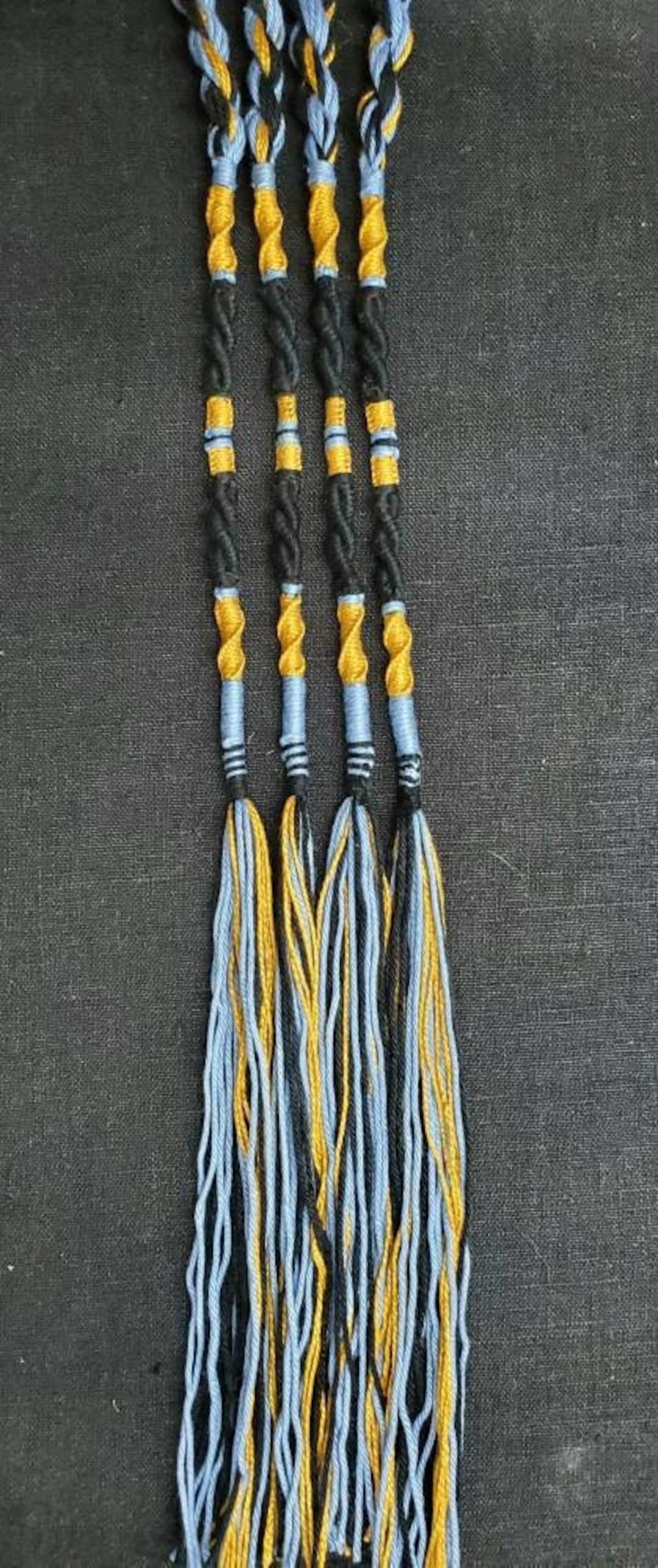 Tzitzit Beit Yosef Style Gold | Messianic | Hebrew Israelite Tassels - Etsy