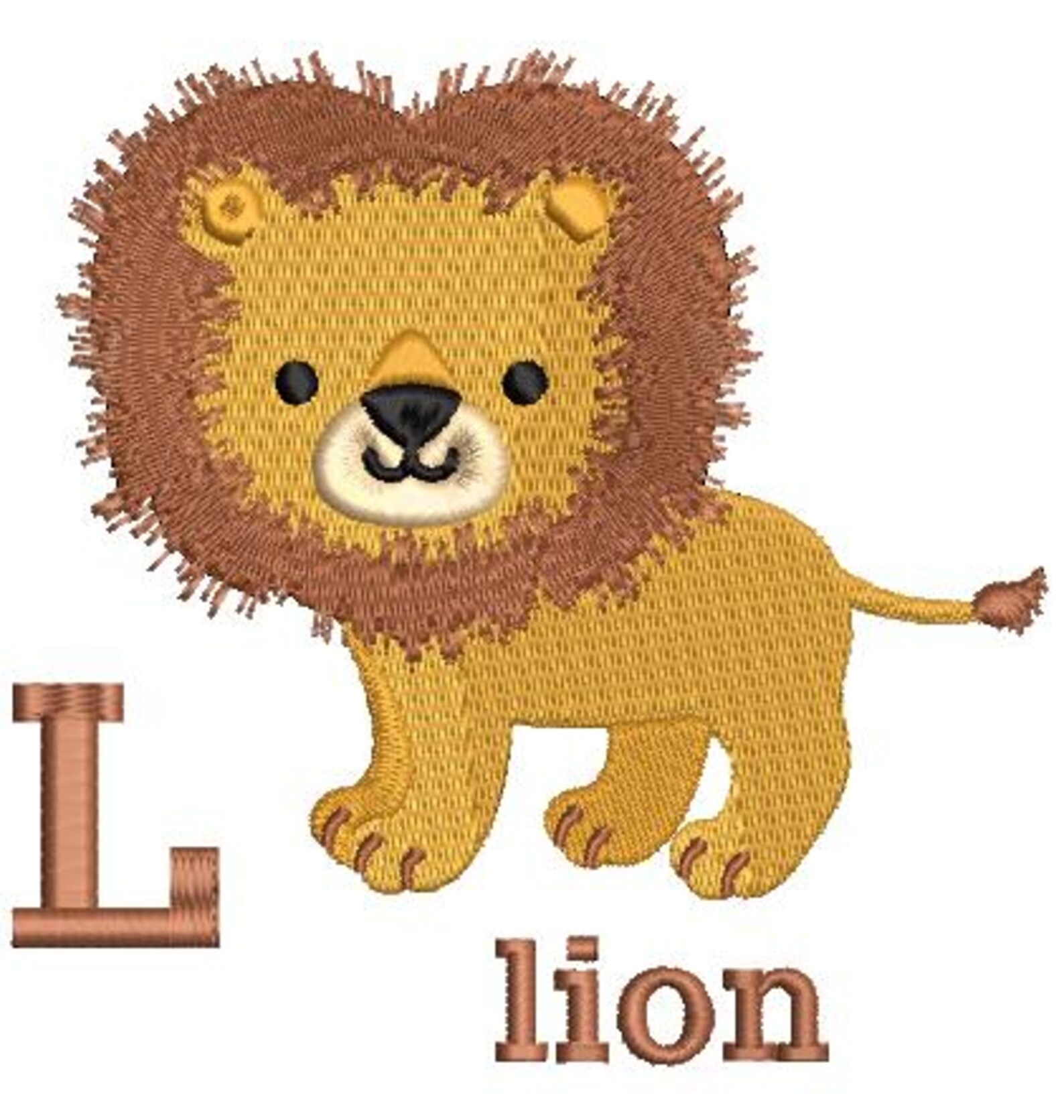 Alphabet Animals Bundle | Serif Block Font | 4"x 4"| Digital Download ...