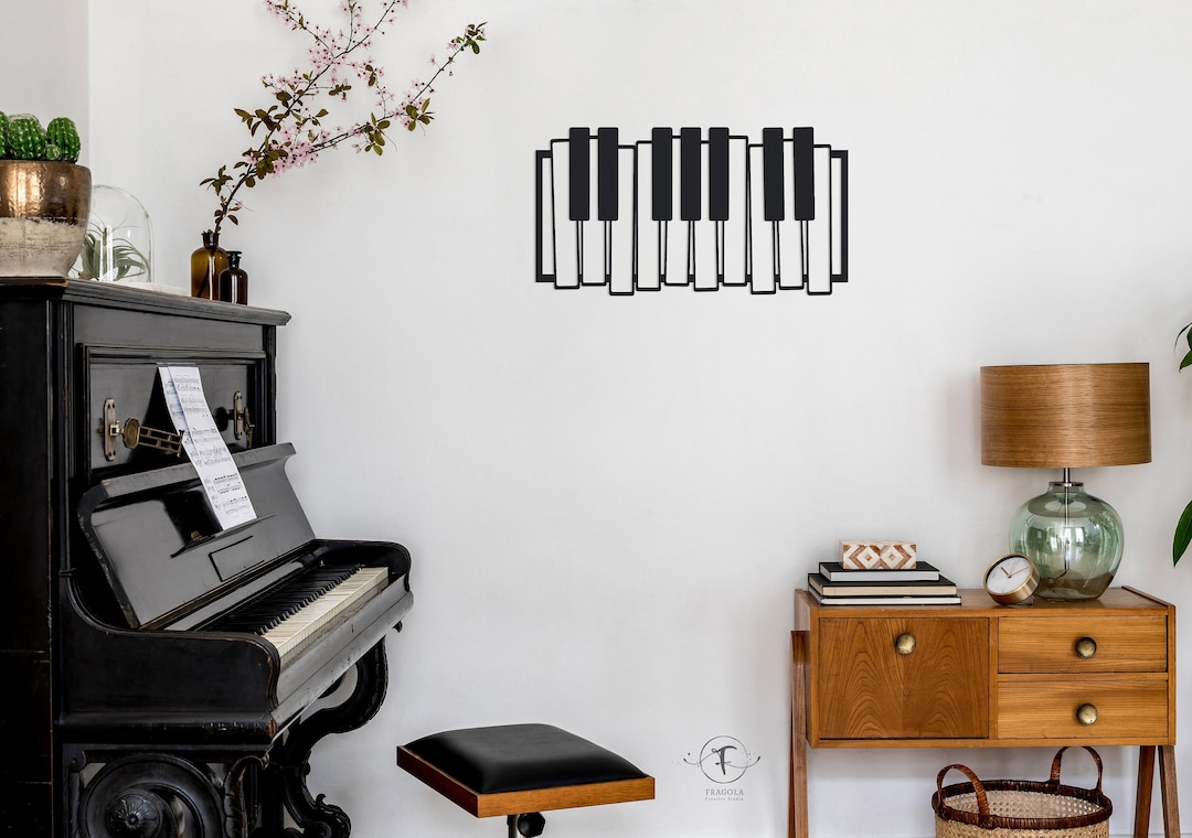 Piano Wall Decor | Music Wall Art | Bedroom Decor | Living Room Decor ...