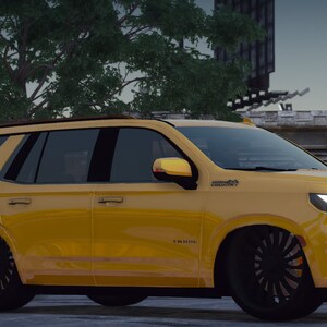 Fivem Chevrolet Tahoe 2021 Fivem Ready Realistic Handling High Quality ...