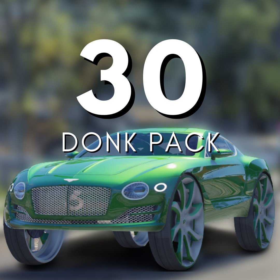 FiveM Donk Car Pack: 30 COCHES / FiveM listo / Optimizado / Manipulaciones realistas - Etsy México