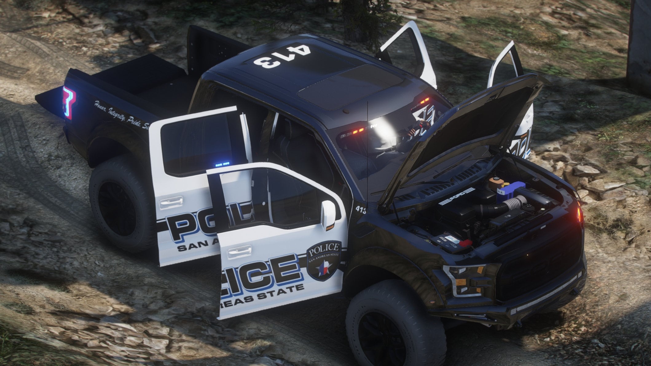 Fivem Ford Raptor Lifted Police Template Fivem Ready Optimized - Etsy