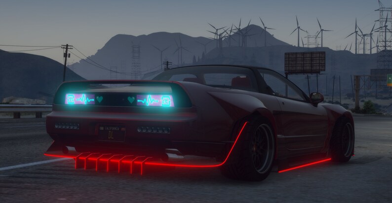 Fivem Honda NSX NA1 Animated Lights Fivem Ready High Quality Optimized ...