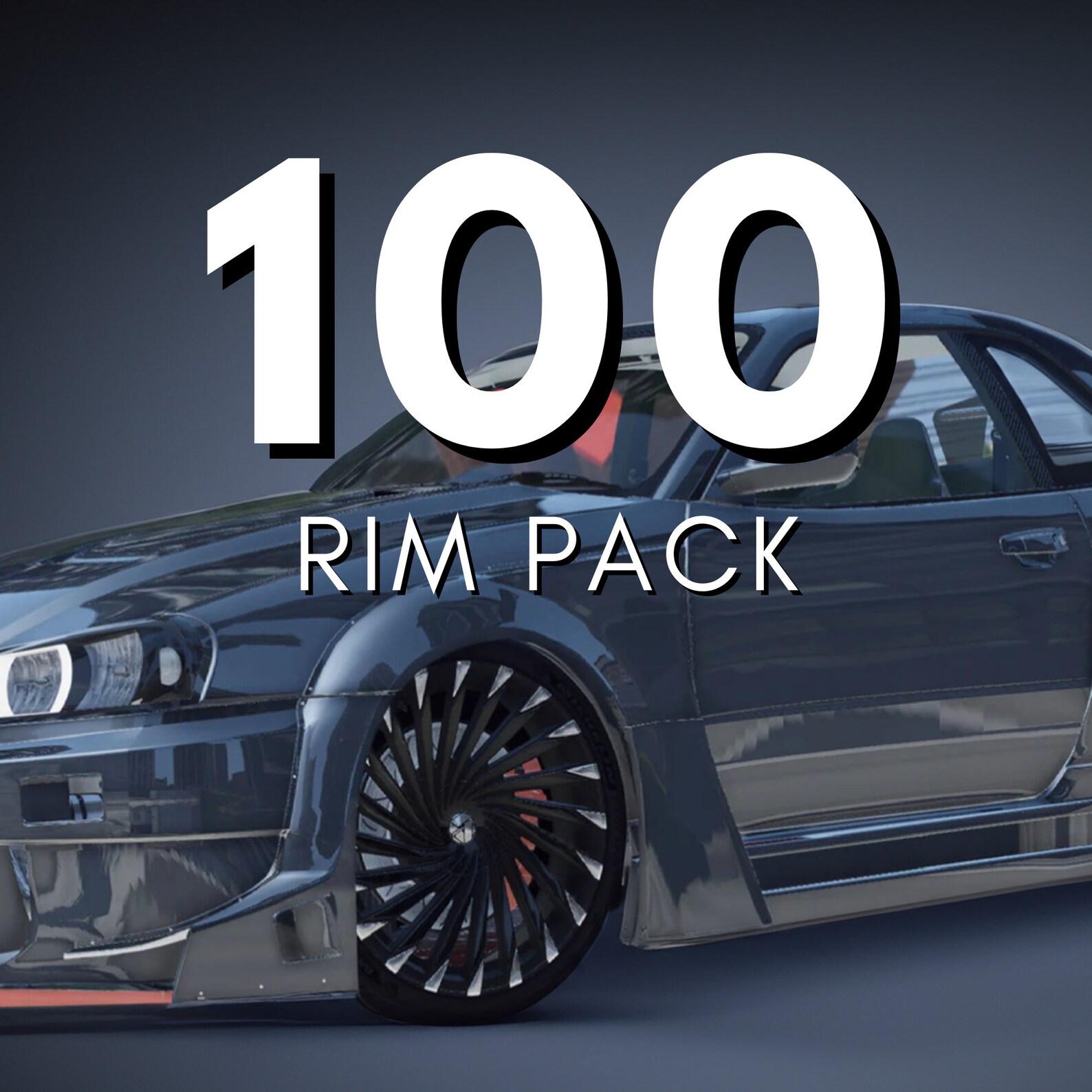 Fivem Custom Rims Pack 100 Custom Addon Wheels Fivem Ready - Etsy