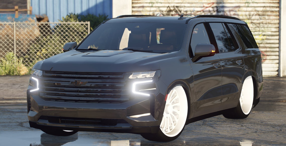 Fivem Chevrolet Tahoe 2021 Fivem Ready Realistic Handling High Quality ...