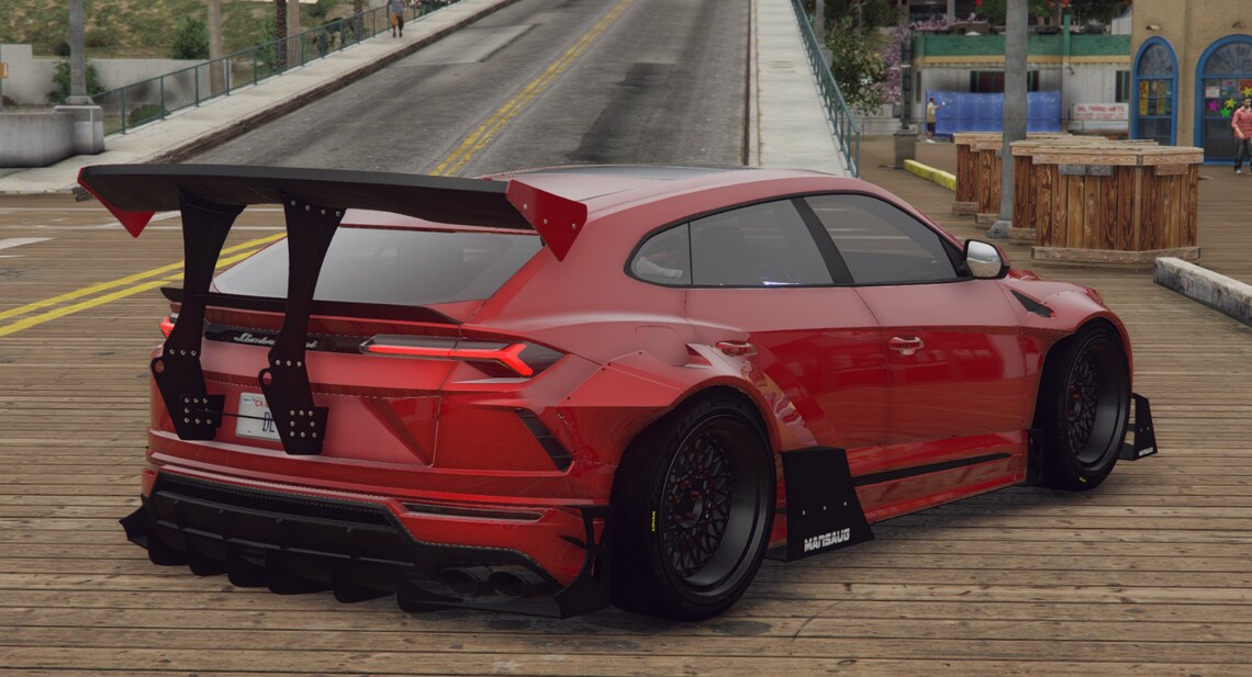 Fivem Lamborghini Urus Widebody Fivem Ready Optimized High Quality ...