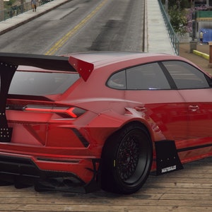 Fivem Lamborghini Urus Widebody Fivem Ready Optimized High Quality ...