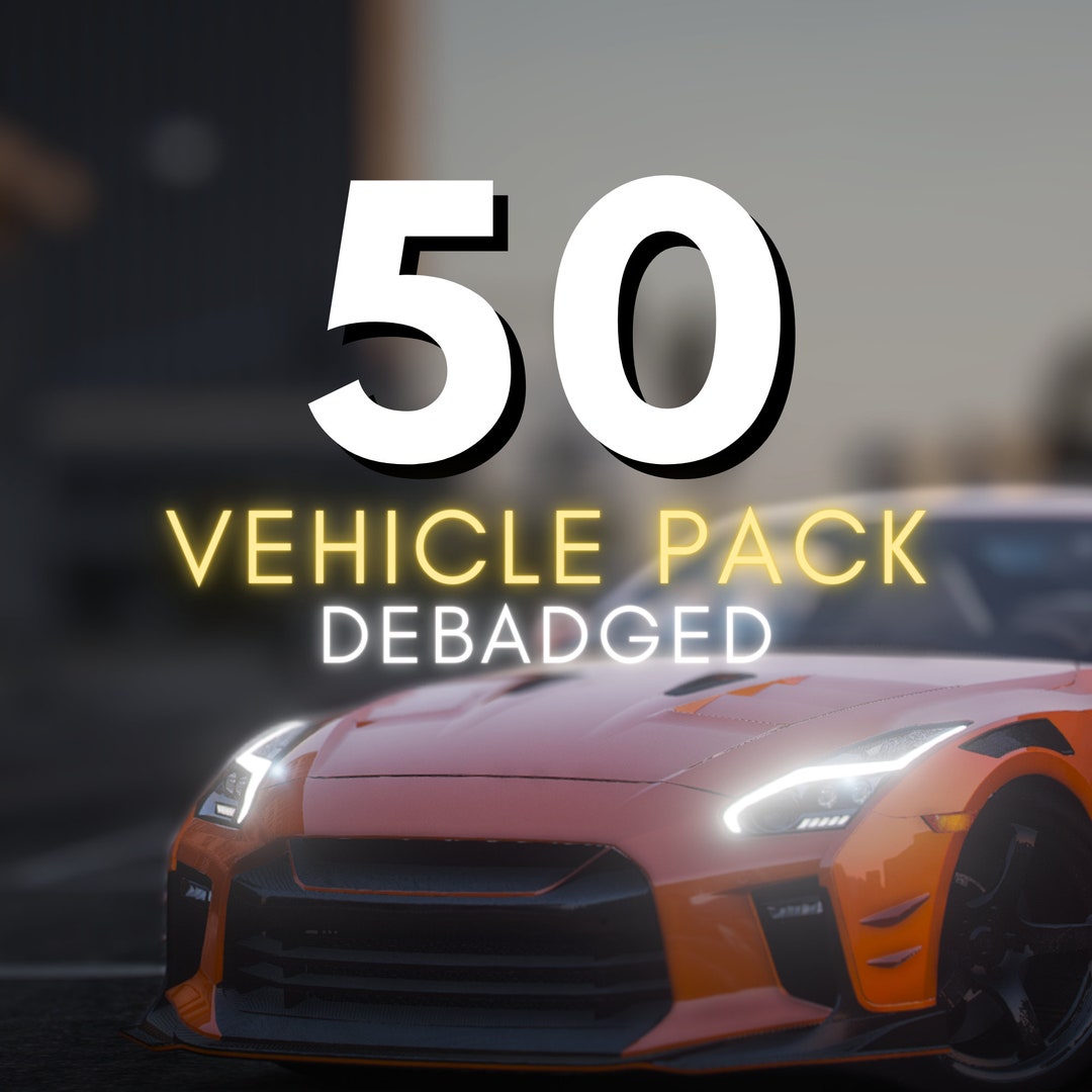 Fivem Debadged Car Pack 53 Vehicles Fivem Ready Optimized Realistic ...