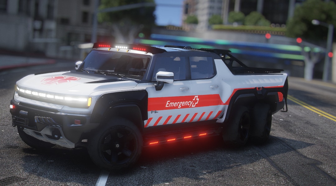 Fivem EV 6x6 2022 EMS Fivem Ready Template Optimized - Etsy UK