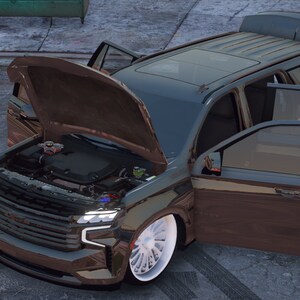 Fivem Chevrolet Tahoe 2021 Fivem Ready Realistic Handling High Quality ...