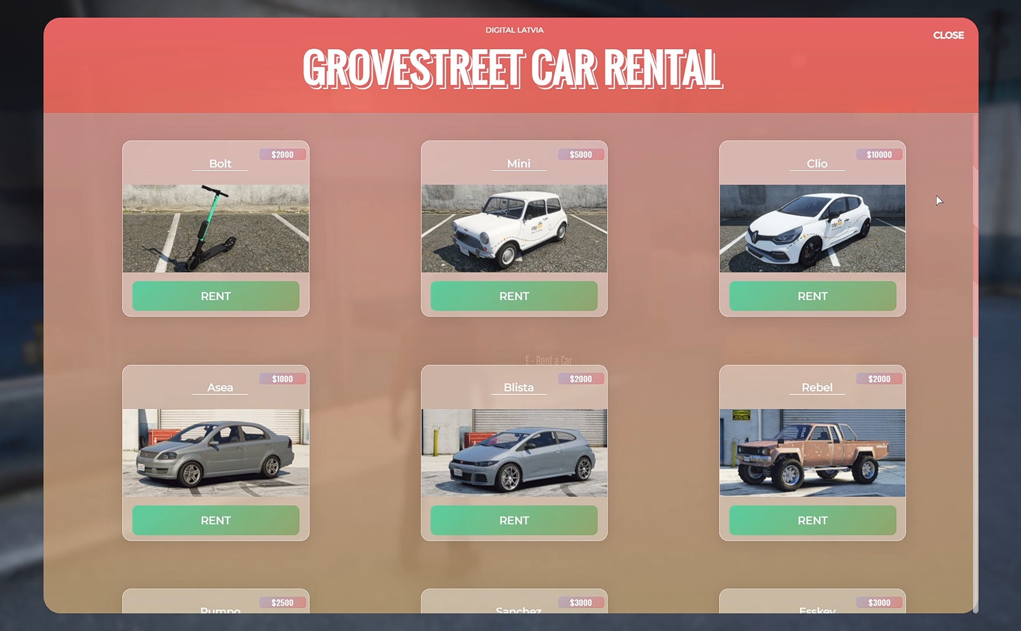 Esx Fivem Script Car Hud Youtube