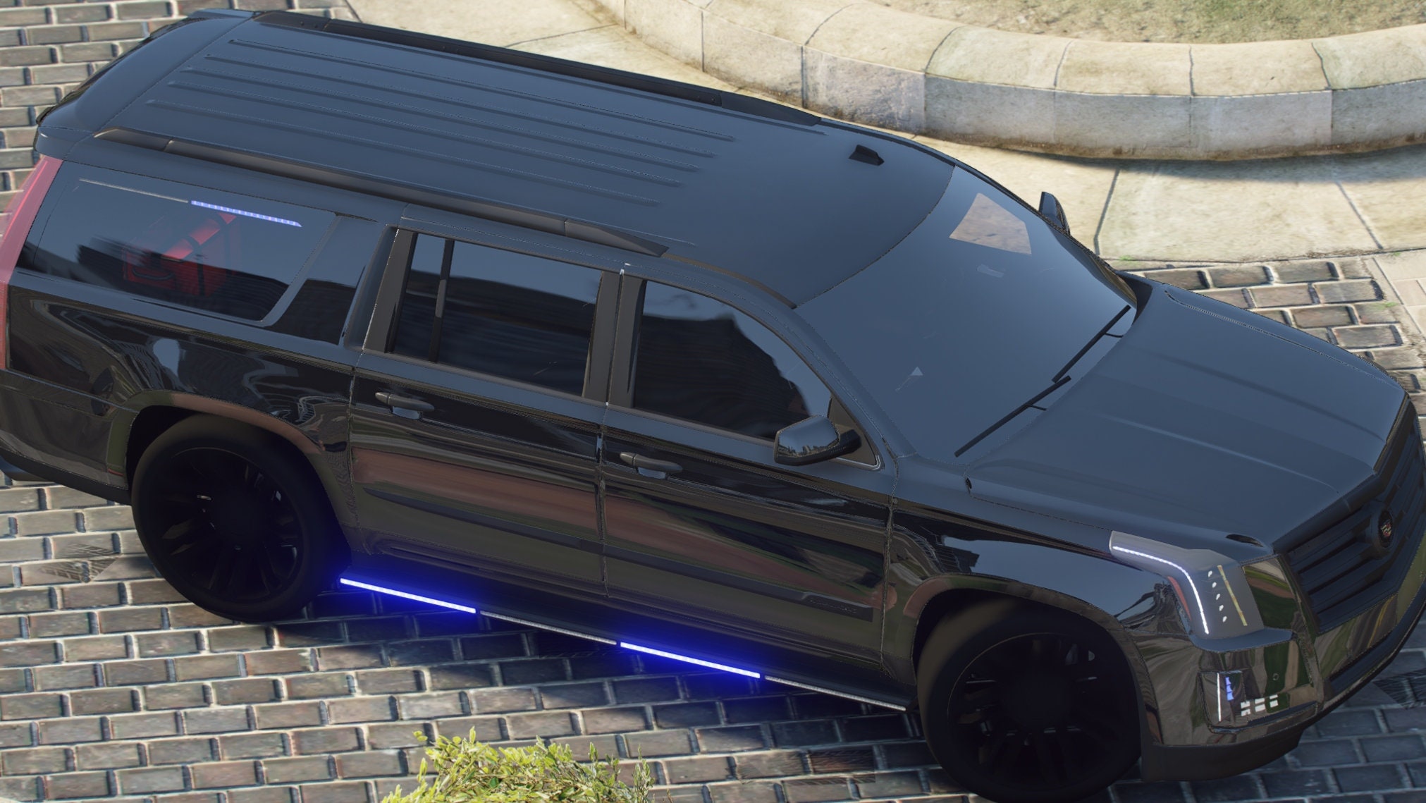 Fivem Cadillac Escalade Police Fivem Ready Realistic Handling Debadged ...