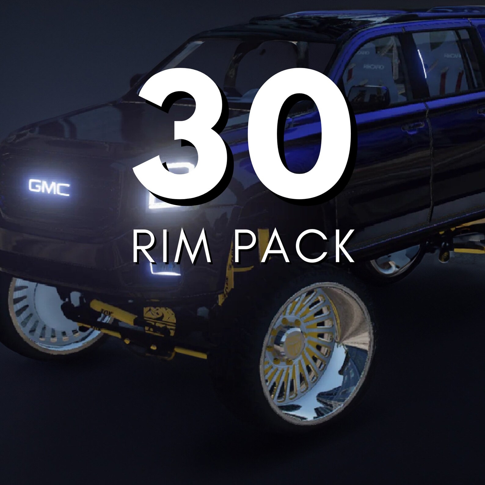 Fivem Custom Rims Pack 30 Custom Addon Wheels Fivem Ready - Etsy UK
