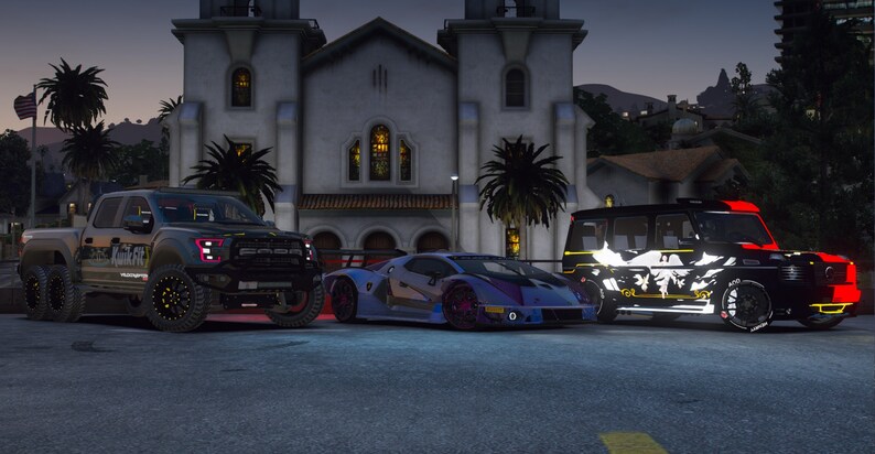 Fivem Animated Car Pack: 20 CARS Fivem Ready High Quality Optimized ...