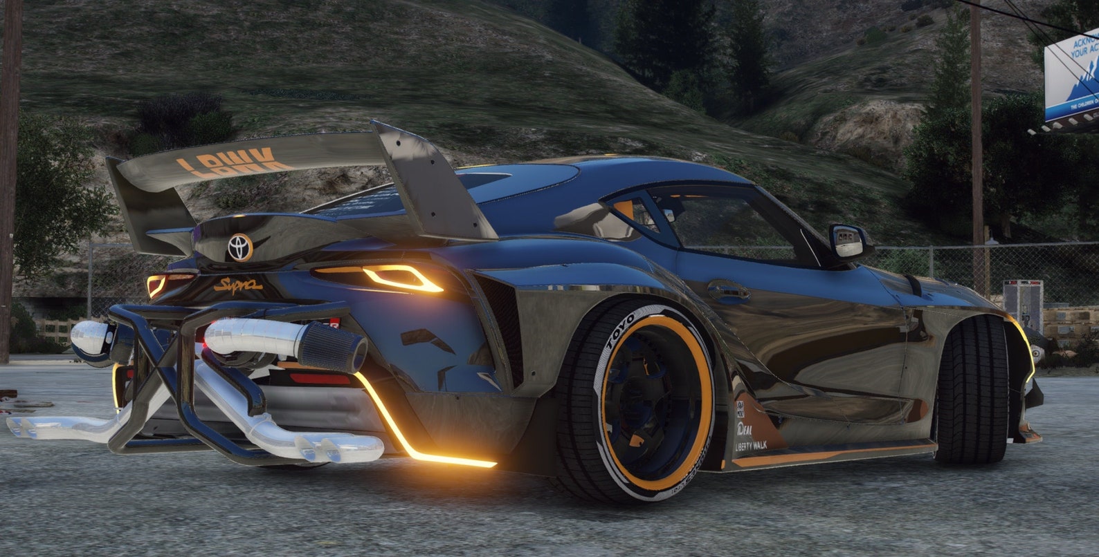 Fivem Toyota Supra Mk5 Animated Realistic Handling Optimized High ...