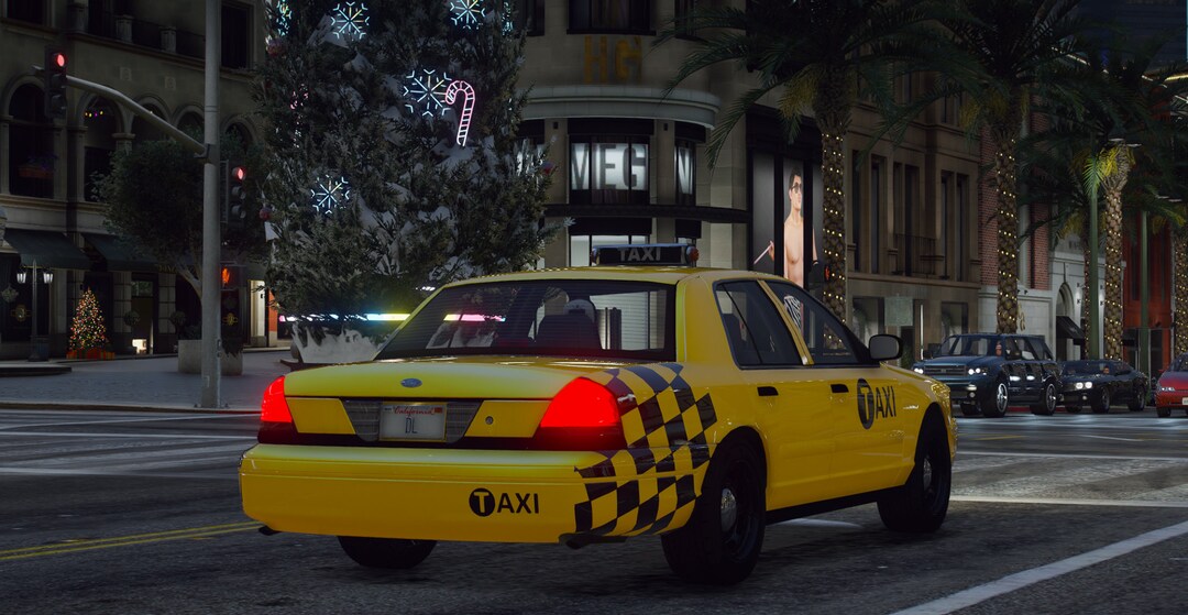 Fivem Taxi Car Pack: 4 CARS Fivem Ready Optimized Realistic Handling ...