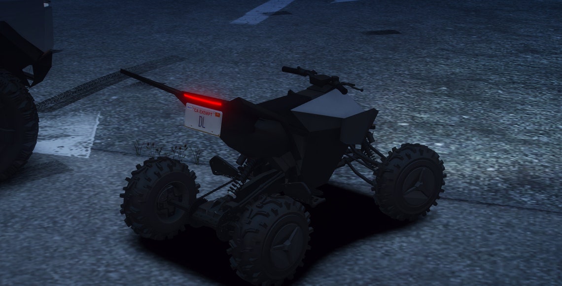 Pack FiveM Tesla Cybertruck : Cybertruck, VTT, remorque Prêt pour FiveM ...