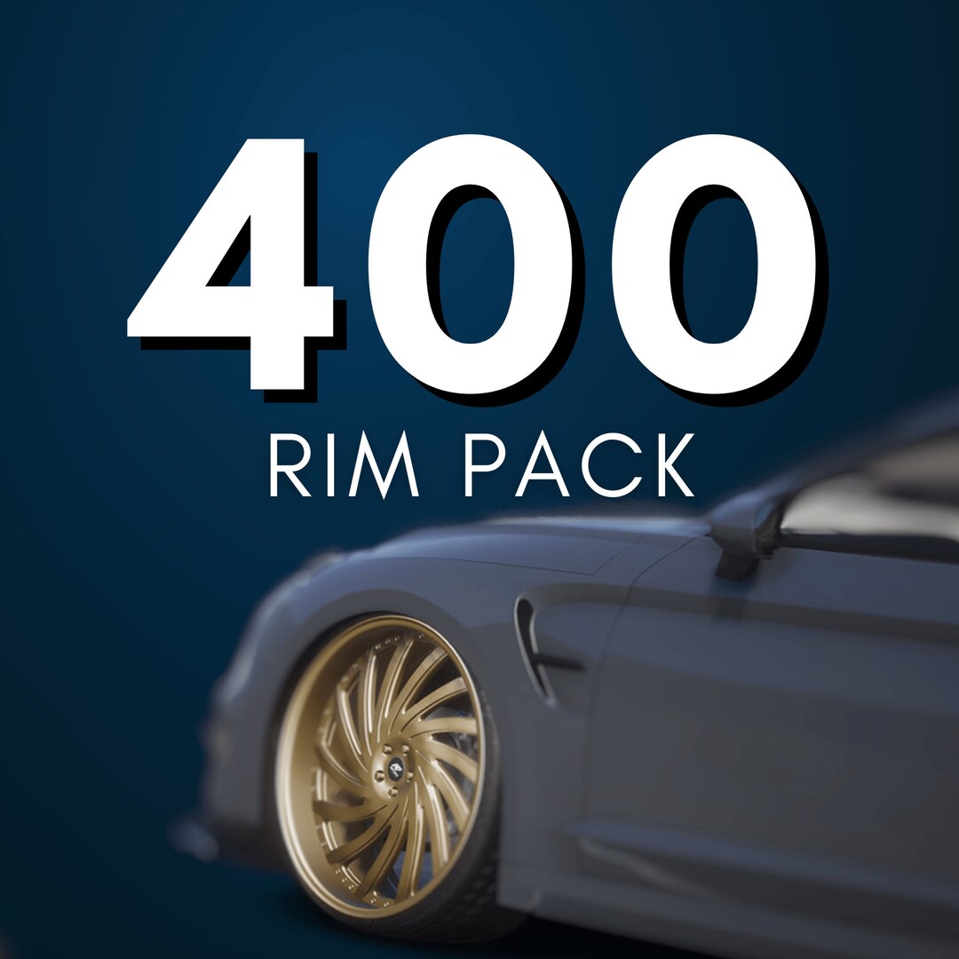 Fivem Custom Rims Pack 400 Custom Addon Wheels Fivem Ready - Etsy UK
