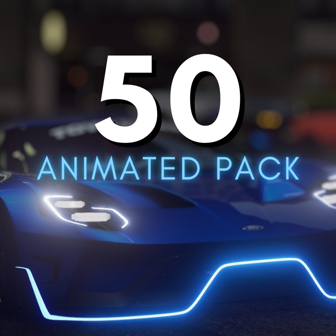 Buy Fivem Animated Car Pack: 50 CARS Fivem Ready High Quality Optimized Textures Online in India ...