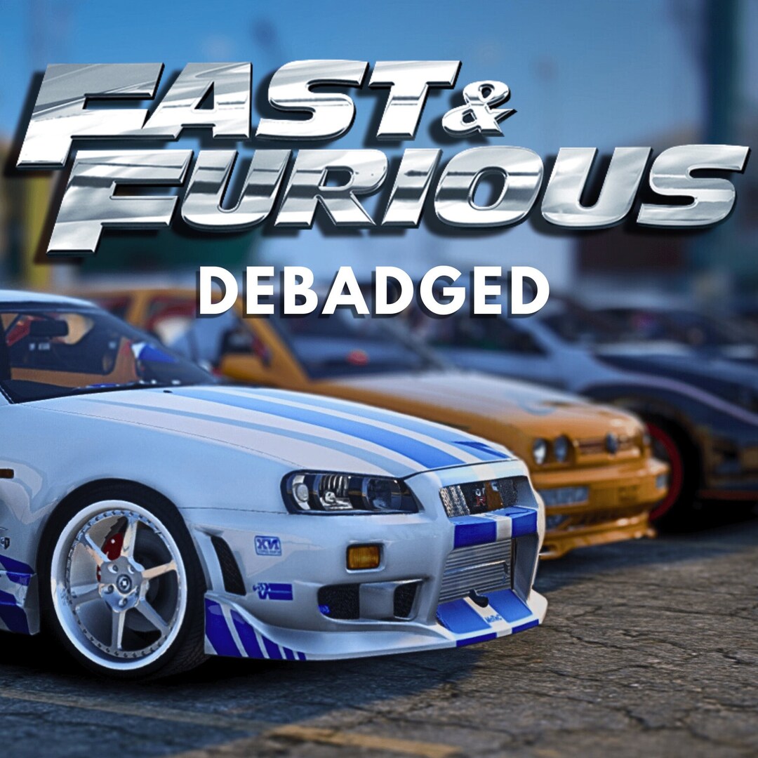 Fivem Debadged Fast and Furious Car Pack 16 CARS Fivem Ready Optimized ...