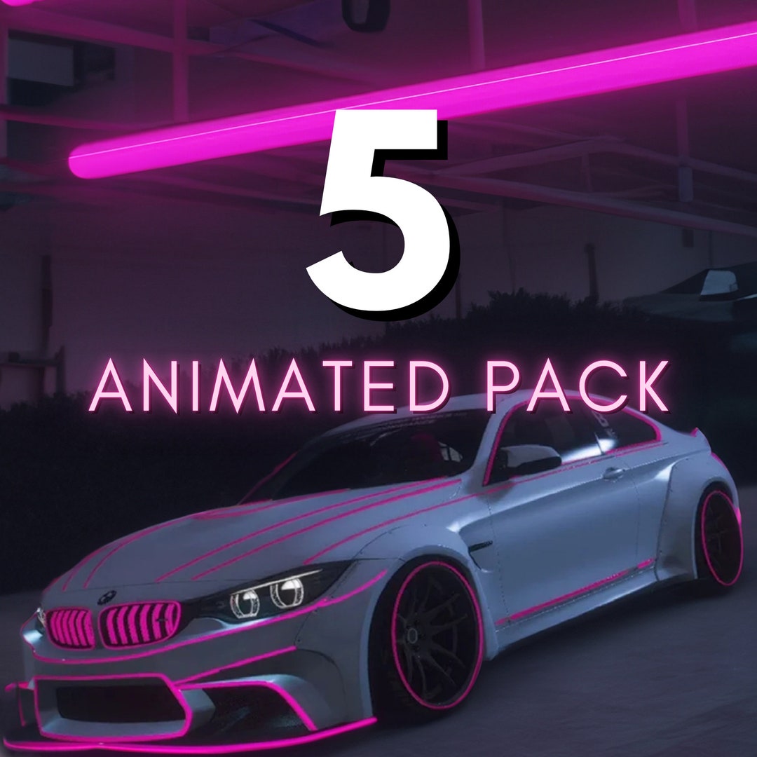 Fivem Animated Car Pack 5 Autos Fivem Ready Realistische Handhabungen